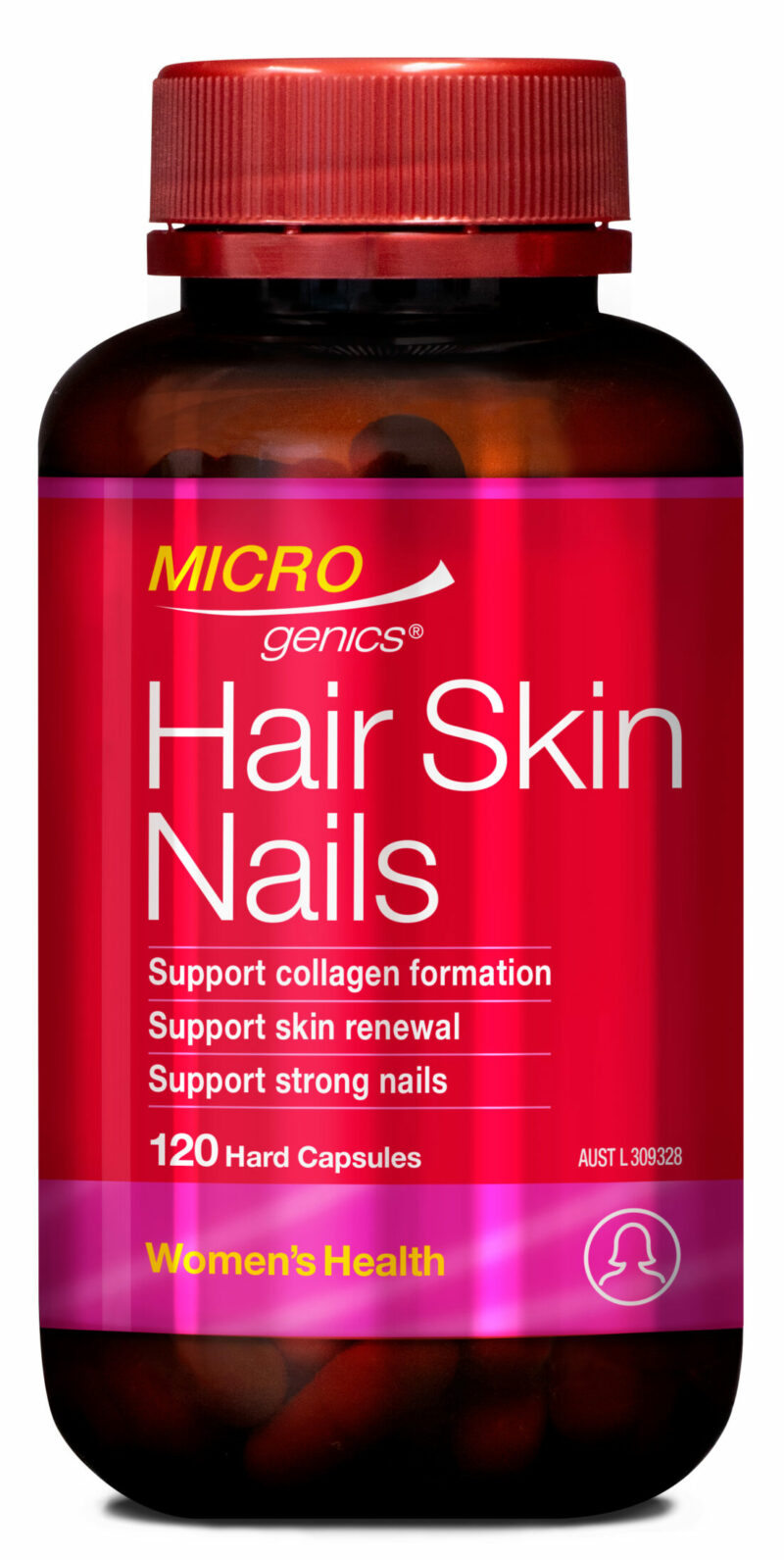 Microgenics Hair Skin Nails 120 Capsules – Microgenics
