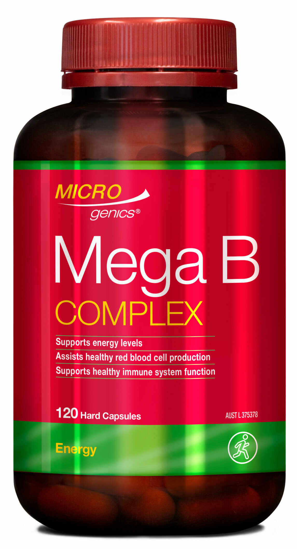 Microgenics Mega B Complex 120 Capsules – Microgenics