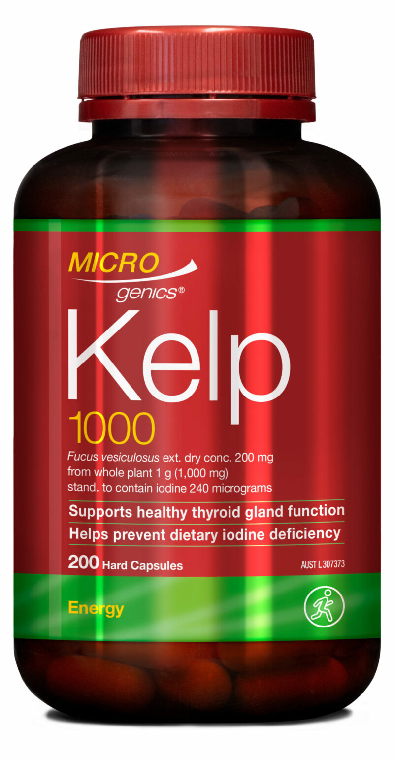 Microgenics Kelp 1000 200 Capsules – Microgenics