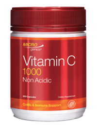 Microgenics Vitamin C 1000 Non Acidic 200 Capsules – Microgenics