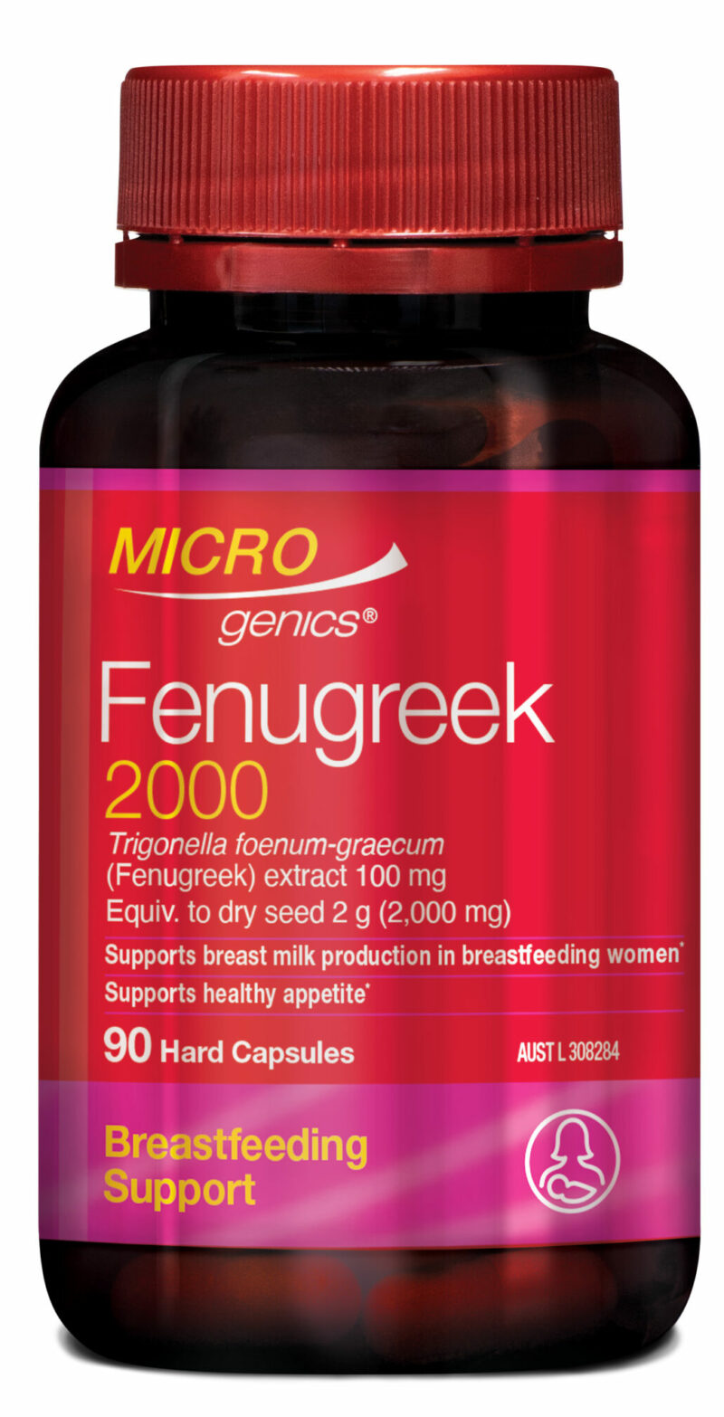 Microgenics Fenugreek 2000 90 Capsules – Microgenics