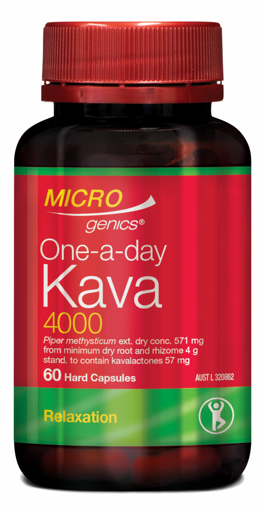 Microgenics One A Day Kava 4000 60 Capsules – Microgenics